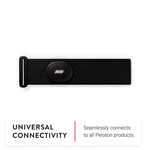 Peloton Heart Rate Band | Arm Band with Rechargeable Battery, Sweatproof Design, and Bluetooth® Compatibility - Small