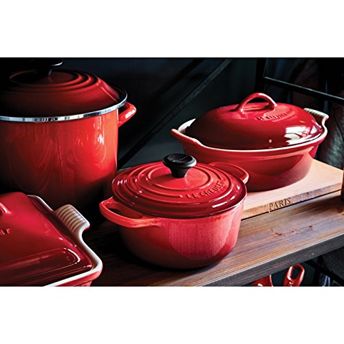 Le Creuset Enameled Cast Iron Signature Round Dutch Oven, 9 qt., Flame