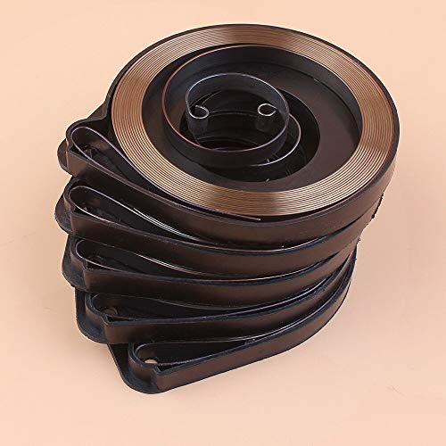 Laliva tools - 5Pcs/lot Starter Recoil Spring For HUSQVARNA 50 51 55 Special EPA Rancher 36 39 40 41 45 49 Chainsaw Parts #501 76 31-01
