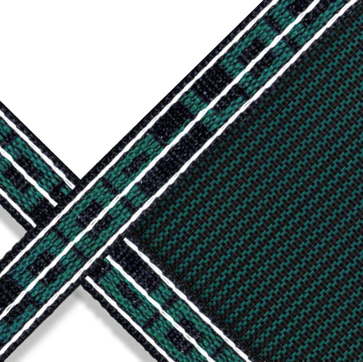 Loop-Loc Mesh Safety Cover - Rectangle - 20 ft X 40 ft W/ 4 ft X 8 ft Center Step