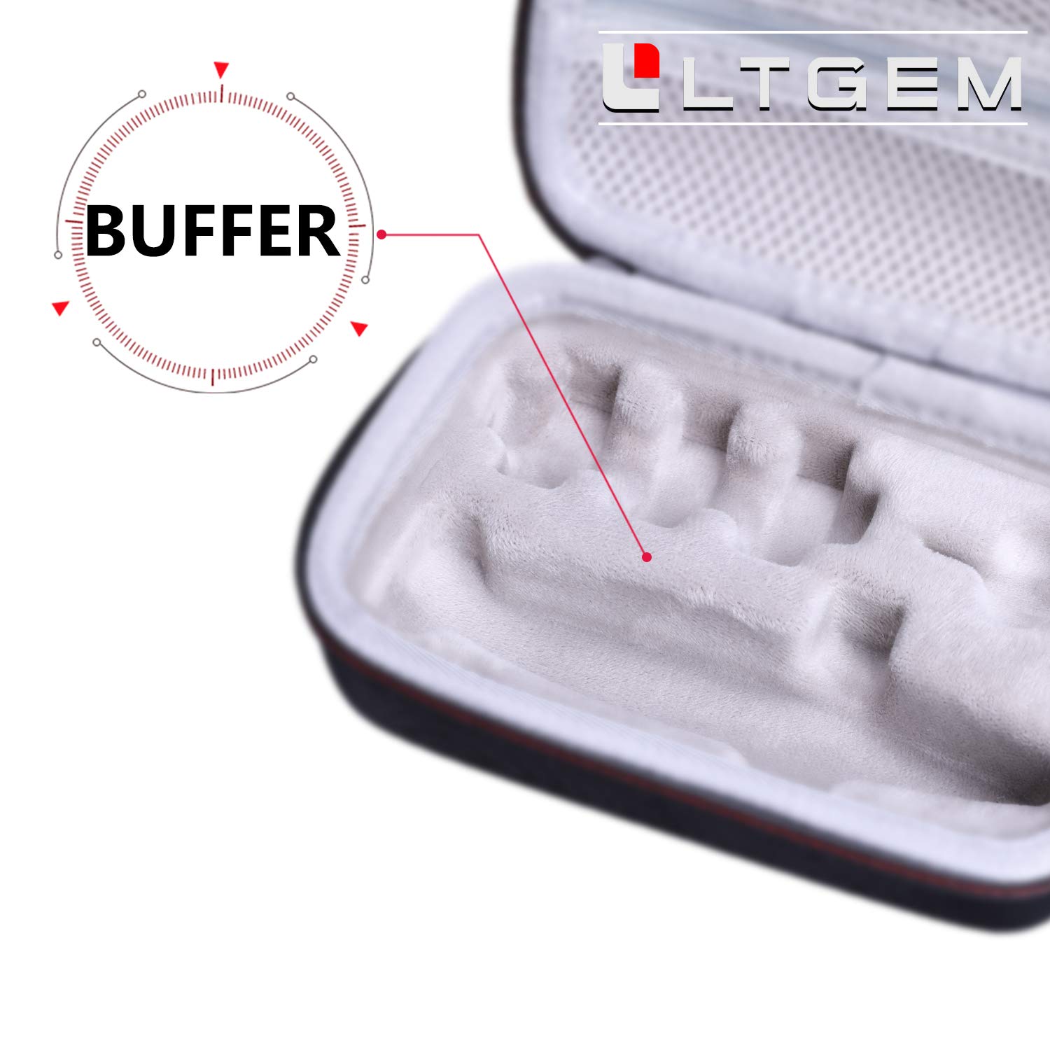 LTGEM Hard Case for Micro Touch Solo Rechargeable Full Body Trimmer and Shaver(We only Sale case!)