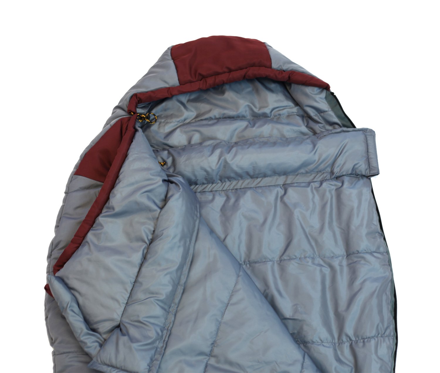 Ledge Sports Featherlite +0 F Degree Ultra Light Design, Ultra Compact Sleeping Bag (84 X 32 X 20, Maroon)