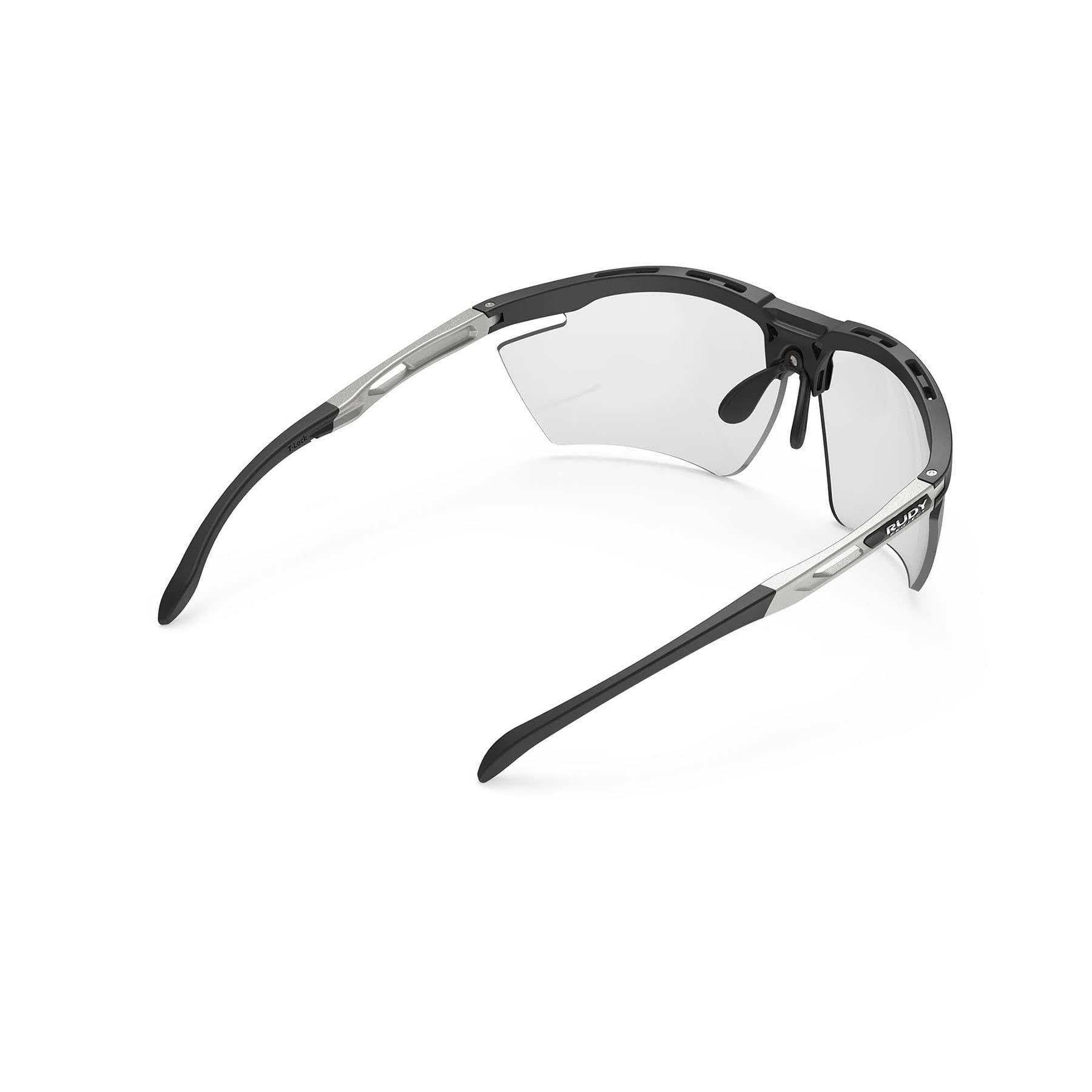 RUDY PROJECT RudyProject MUGNUS SP750597-0000 Sports Sunglasses, Light Gray/Multi-Laser Yellow