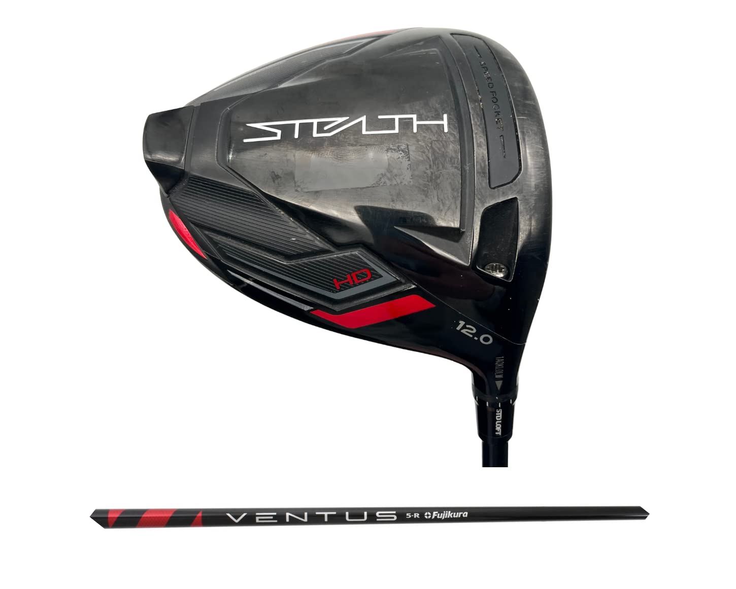 Stealth HD 12* Driver, Fujikura Ventus Red 5A Senior Flex