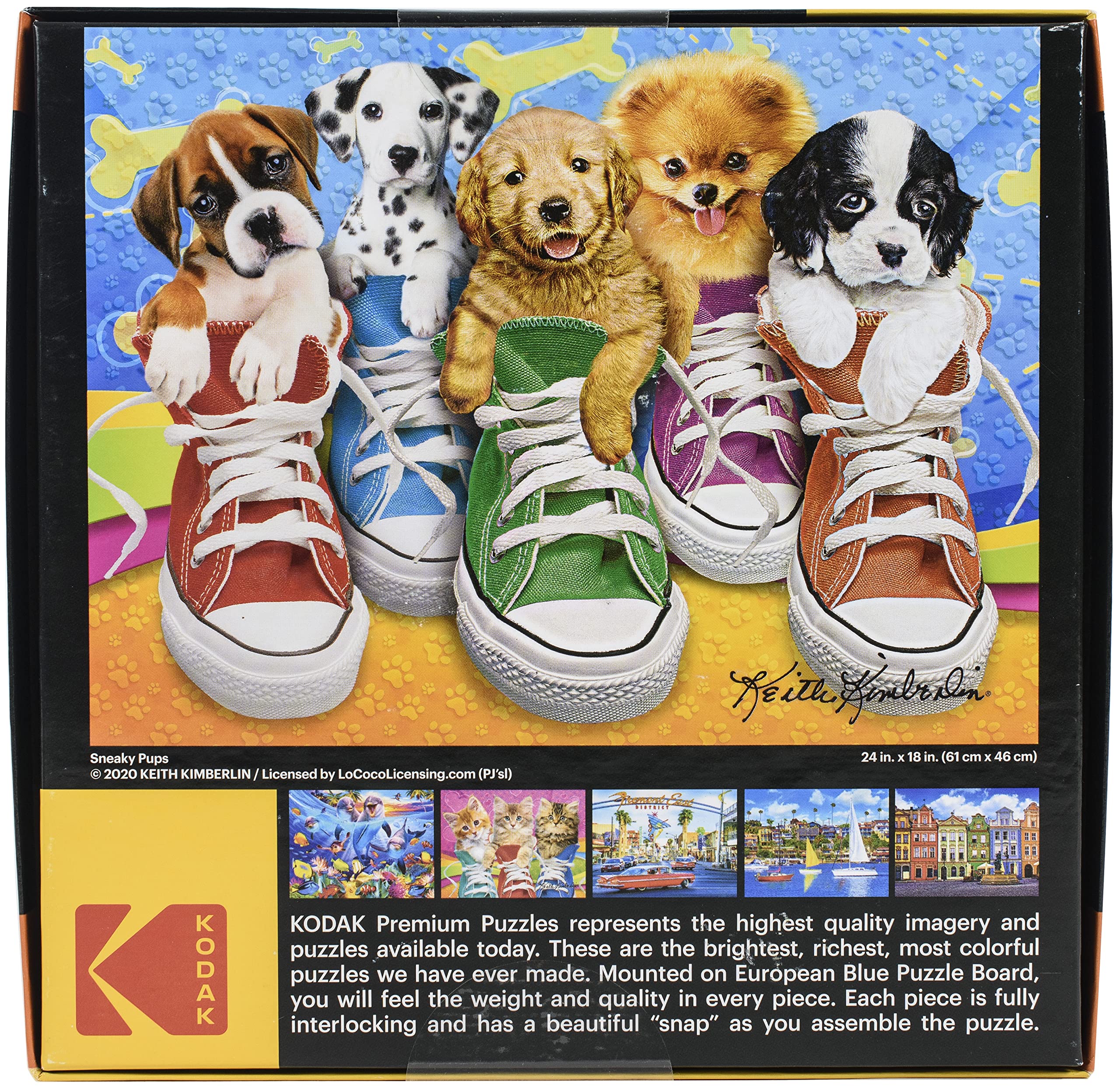 KODAK 350 Piece - Sneaky Pups