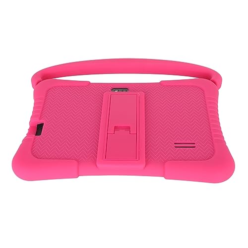 MAVIS LAVEN Toddler Tablet, 110-240V Quad Core Processor 3D Design 7in Kids Tablet Dual Camera with Protective Cover for Entertainment for Android 10 (US Plug)