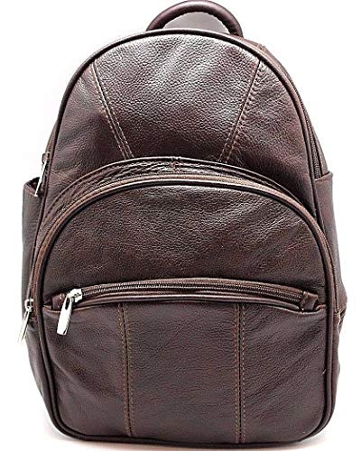 Leather Backpacks, Leather Laptop Backpack For Women Real Tan Leather Bookbag With Multiple Pockets And Adjustable Size, Genuine Leather Backpack For Women Leather Backpack Purse For Women