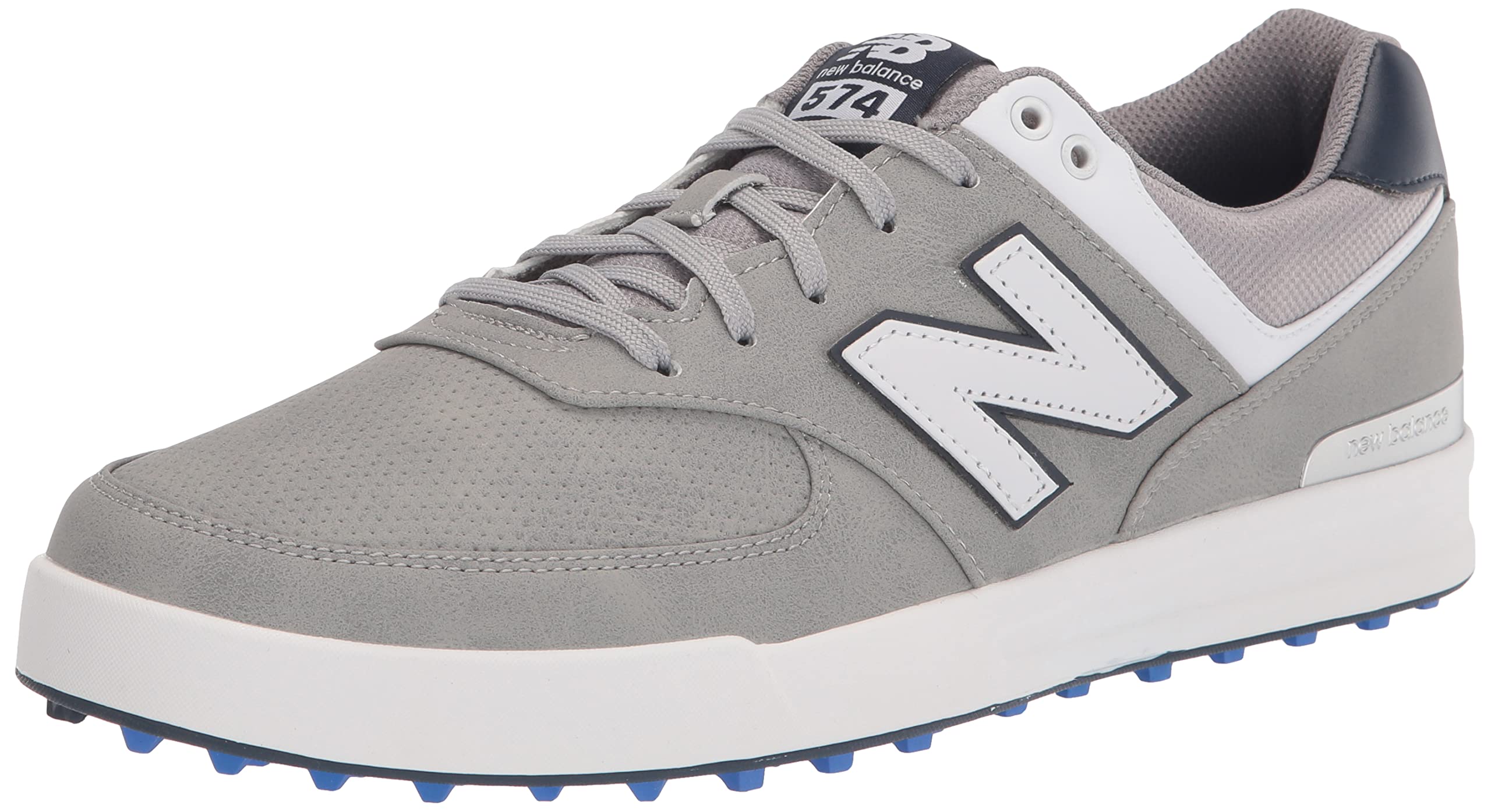 New Balance Men's 574 Greens Golf Shoe, Black, 8