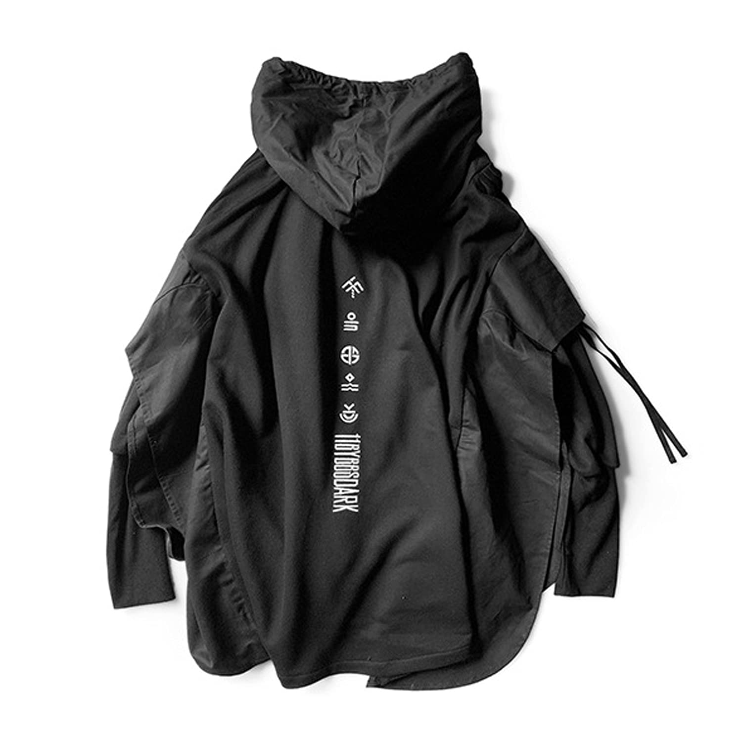 MFCT Men's X Heavy Industrial Hoodie (US, Alpha, Large, Regular, Regular, Standard, Black)