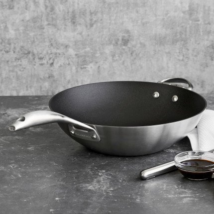 Scanpan CS+ Wok, 12.5" , Silver
