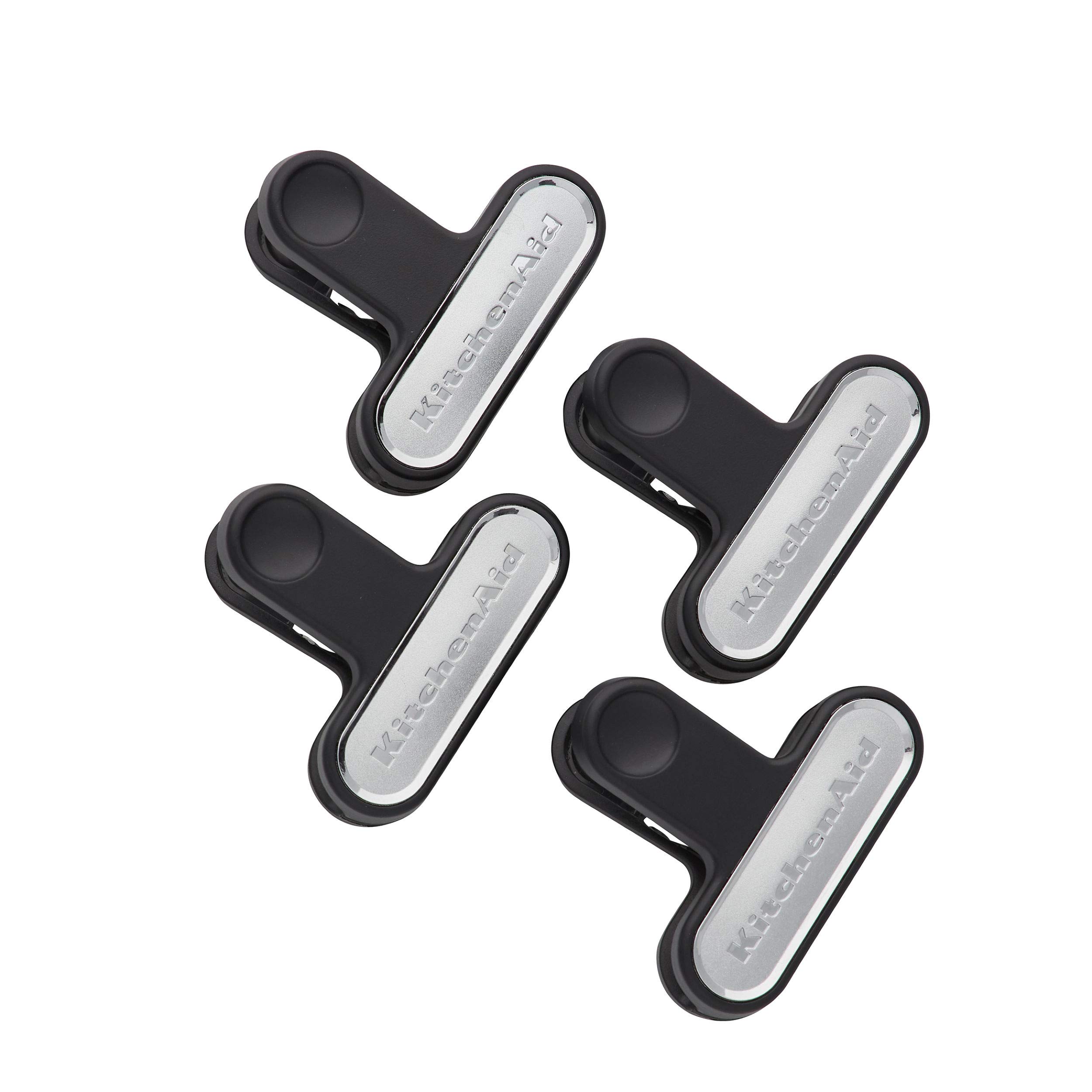 KitchenAid Classic Small Bag Clips, set of 4, Onyx Black