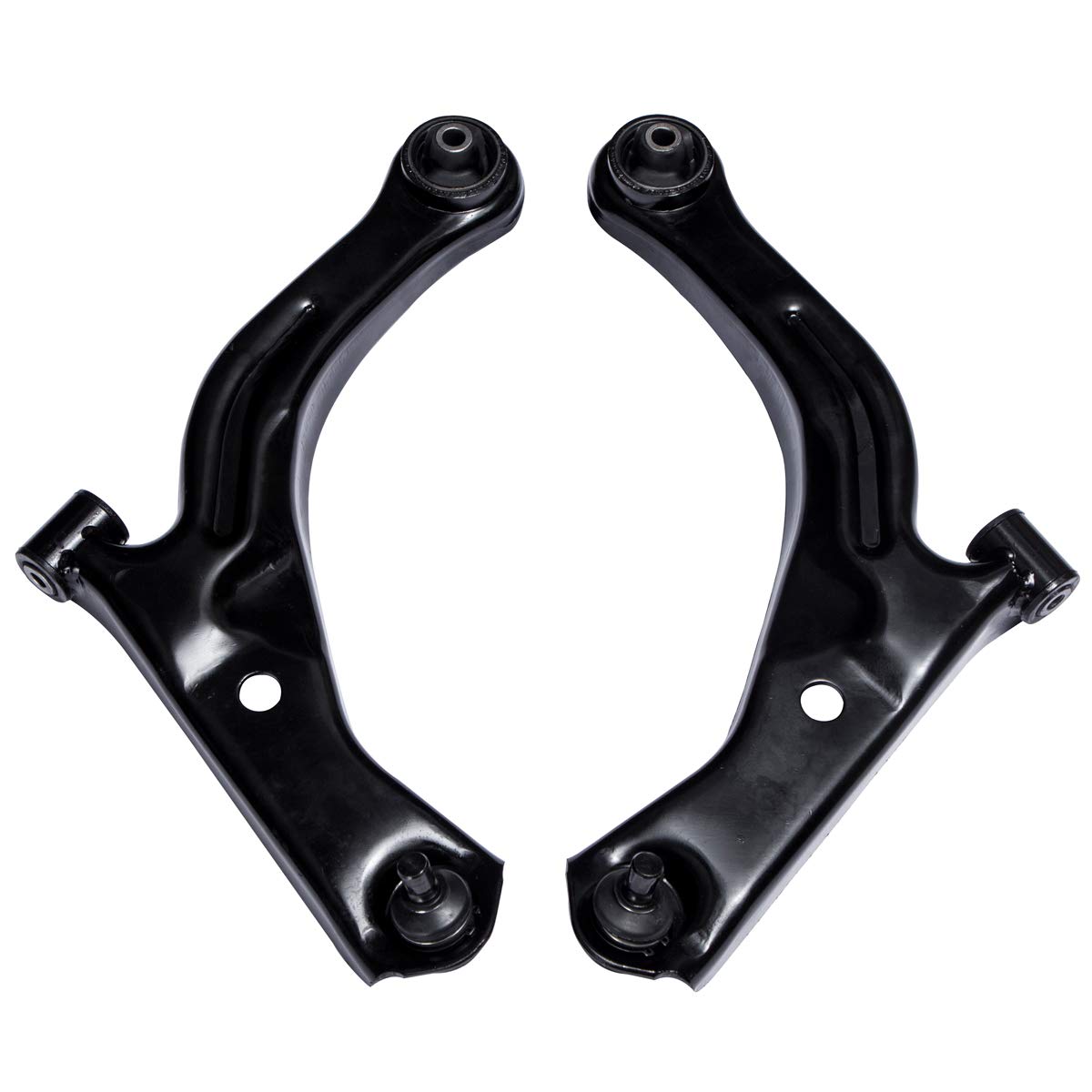 Left Right Front Lower Control Arm and Ball Joint Assembly Compatible Mazda Tribute Ford Escape Mercury Mariner Driver Passenger Side AUQDD 2PCS K80399 K80400 Professional Suspension