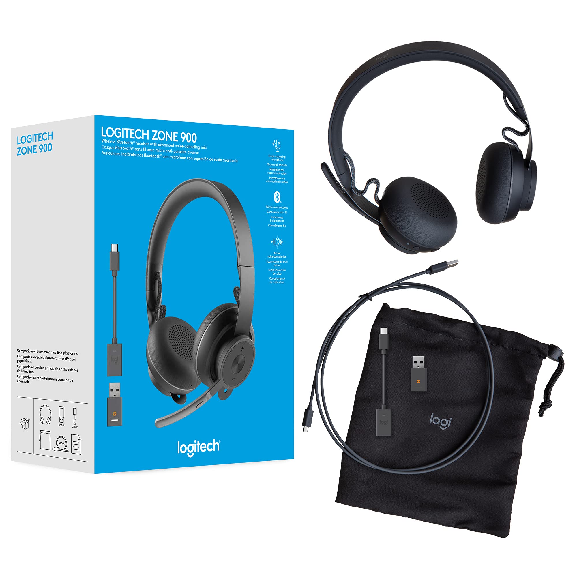 Logitech Zone Wireless Plus Bluetooth Headset