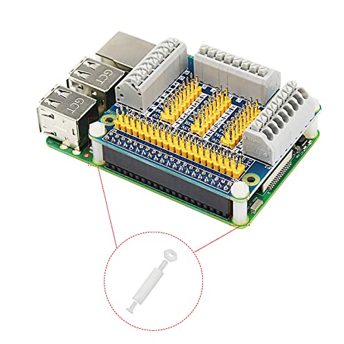 Shine-Tron [OEM Accessories] 210 pcs/lot Screws Kits Plastic Screws and Nuts + Screwdriver + Storage Box Case 4Rasp0berry Pi 3 B+ RC Aircraft FPV [Replacements]