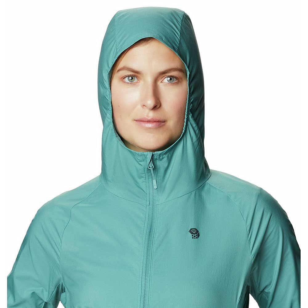 Mountain Hardwear Women's KOR Preshell Hoody, Blurple, Medium