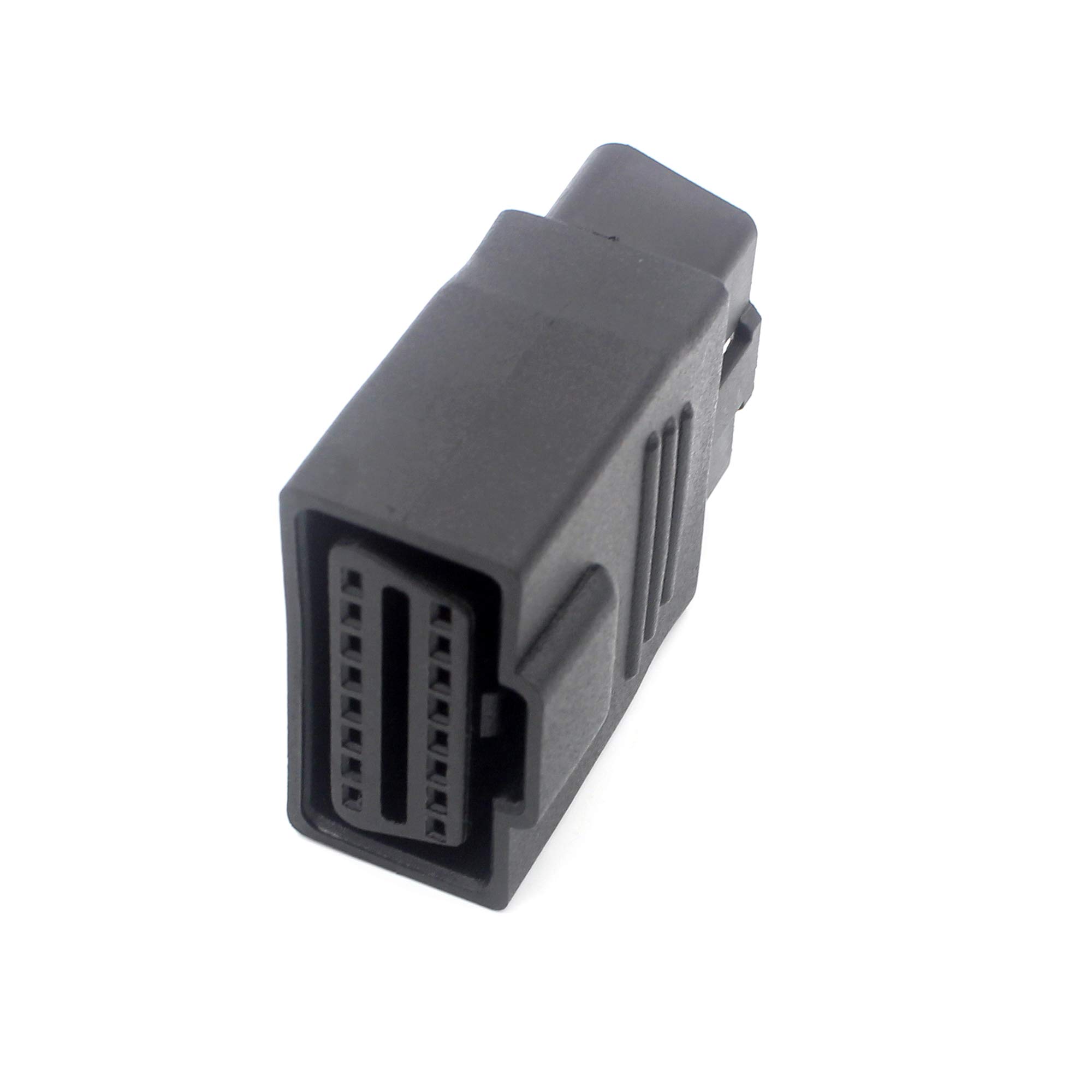 Lalomo Full 16 Pin OBDII Male to Female Connector Adapter OBD2 Saver Tool for Car Repair Shop or Testing Institution