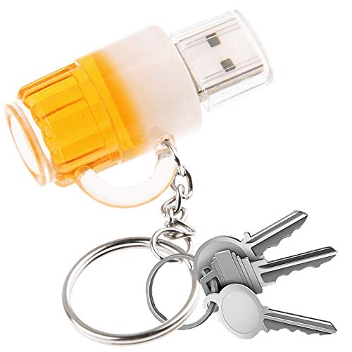 LUOKANGFAN LLKKFF Computer Data Storage Beer Keychain Style USB Flash Disk with 16GB Memory