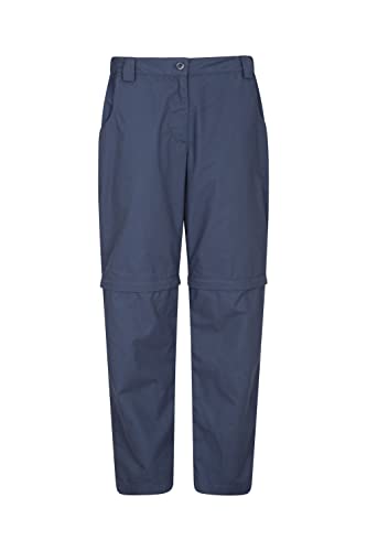 Mountain Warehouse Quest Womens Zip-Off Pants Navy 10