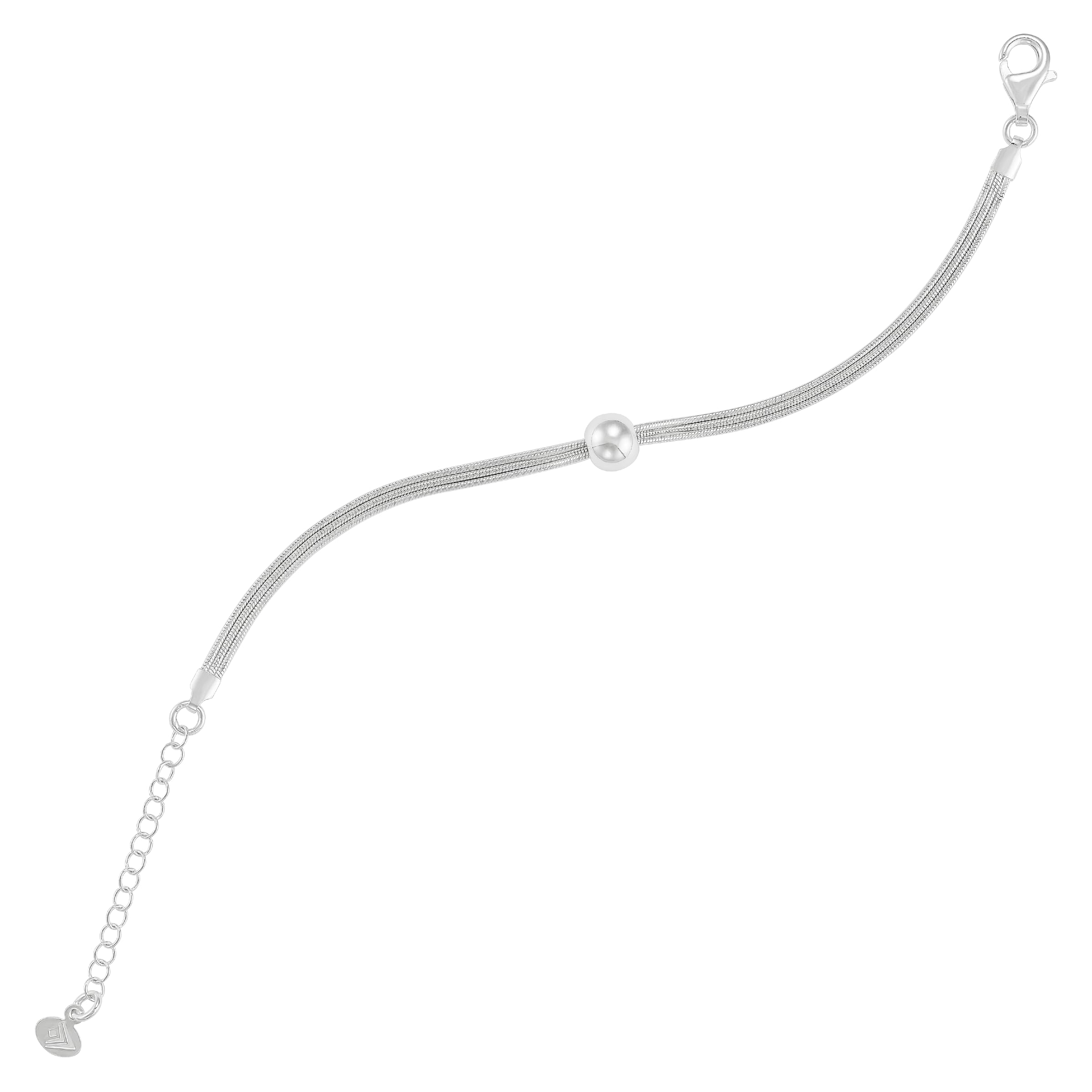 Silpada ‘Thoreau’ Sterling Silver Chain Bracelet, 6.5” + 1.5”