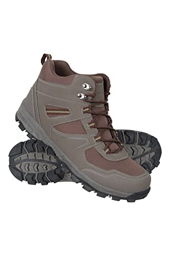 Mountain Warehouse Mcleod Mens Outdoor Walking Boots Brown 9 M US Men