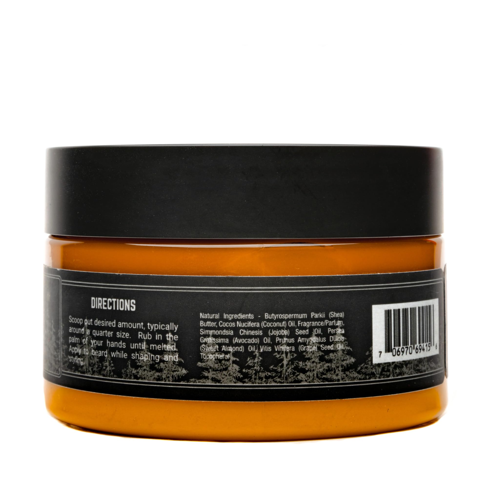 Live Bearded: Beard Butter, Made in USA - Executive, 3oz - Beard Leave in Conditioner Beard Care, All-Natural Beard Softener with Shea Butter