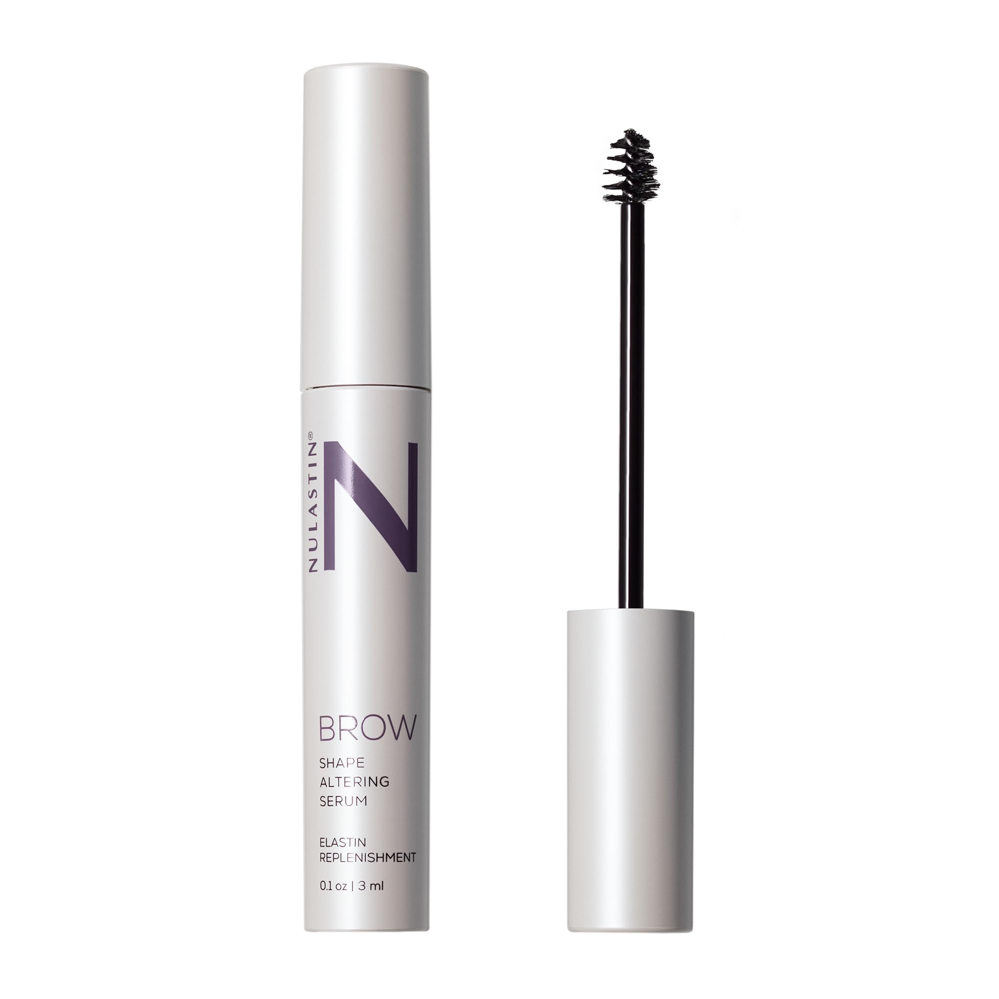 NULASTIN BROW Shape Altering Serum with Elastaplex, Eyebrow Enhancing Treatment for Thicker Looking Brows, Vegan-Friendly & Cruelty-Free (3 ml)