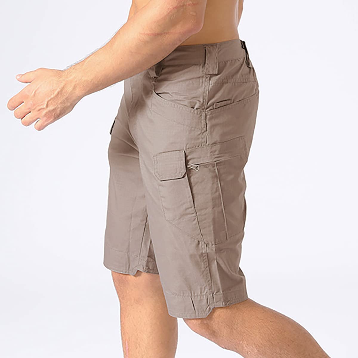 Kolongvangie Tactical Shorts Outdoor Quick Dry Hiking Cargo Shorts Summer Work BDU Ripstop Waterproof Combat Work Short