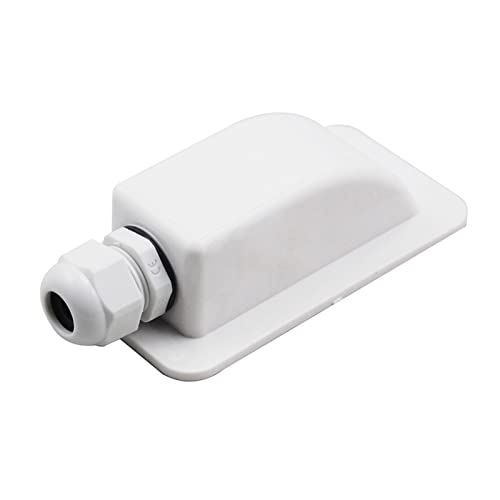 mewmewcat Single Cable Entry Gland Box,Single Cable Entry Gland Box Solar Panel Roof Wire Entry Gland Box Cable Suitable for Motorhome RV Yacht Car