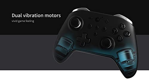 TADA KingKong 2 Pro Wireless Controller for Nintendo Switch No Drifting No Deadzone Powerful Wireless Joystick Support Smart Auto Pilot Gaming & Advanced Motion Sense