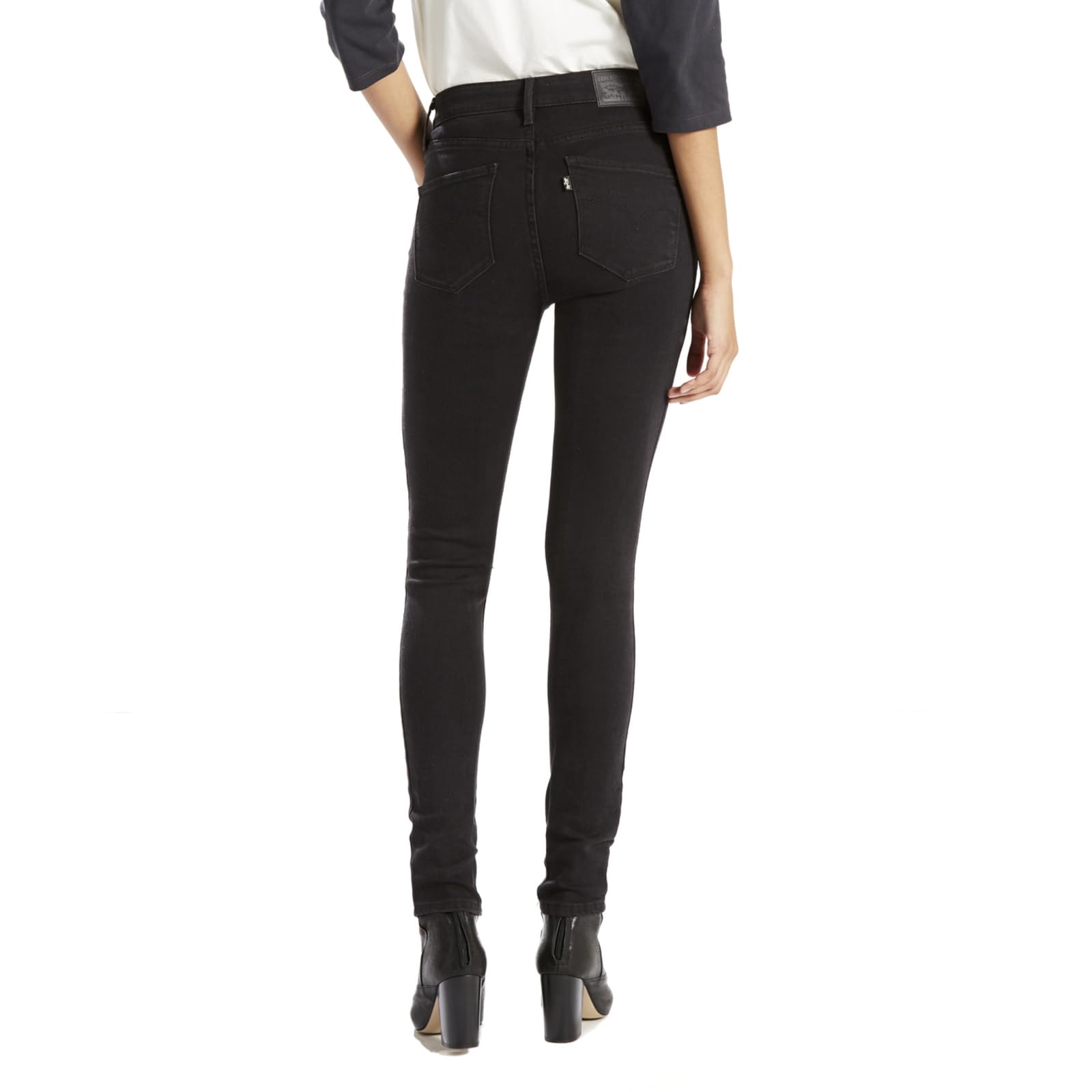 Levi's Women's 721 High Rise Skinny Jeans, Soft black, 32 (US 14) L