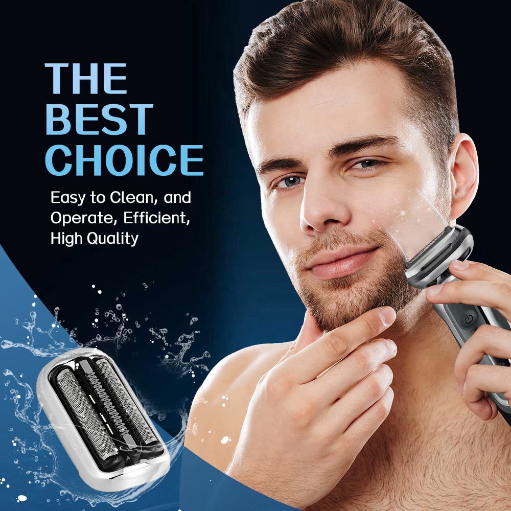 VENYES 73S Blades for Braun Series 7 Replacement Head, Durable Foil & Cutter for Braun S7 Replacement Head, Replacement Head Compatible with Braun Series 7