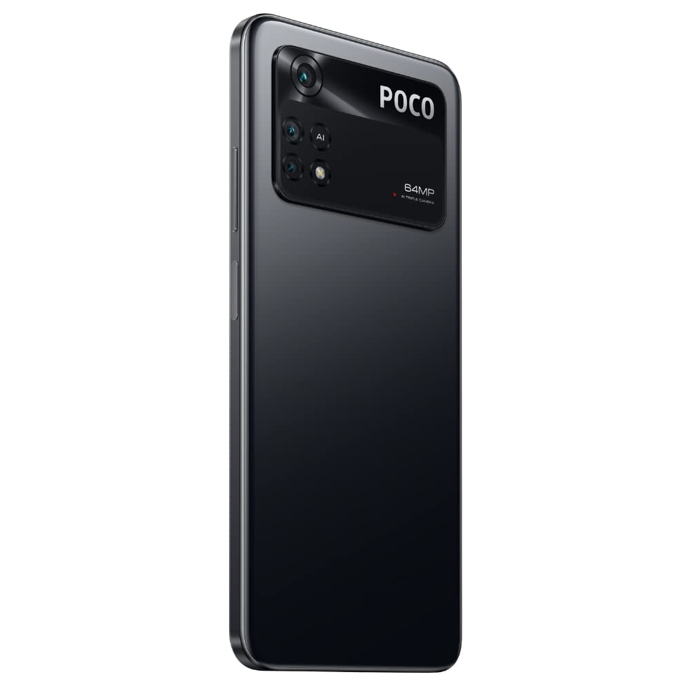 Poco M4 PRO 4G Volte Global Unlocked 256GB + 8GB GSM 6.6" 50mp Camera (Not Verizon/Boost/Cricket CDMA) + Car Fast Car Charger Bundle (Power Black)