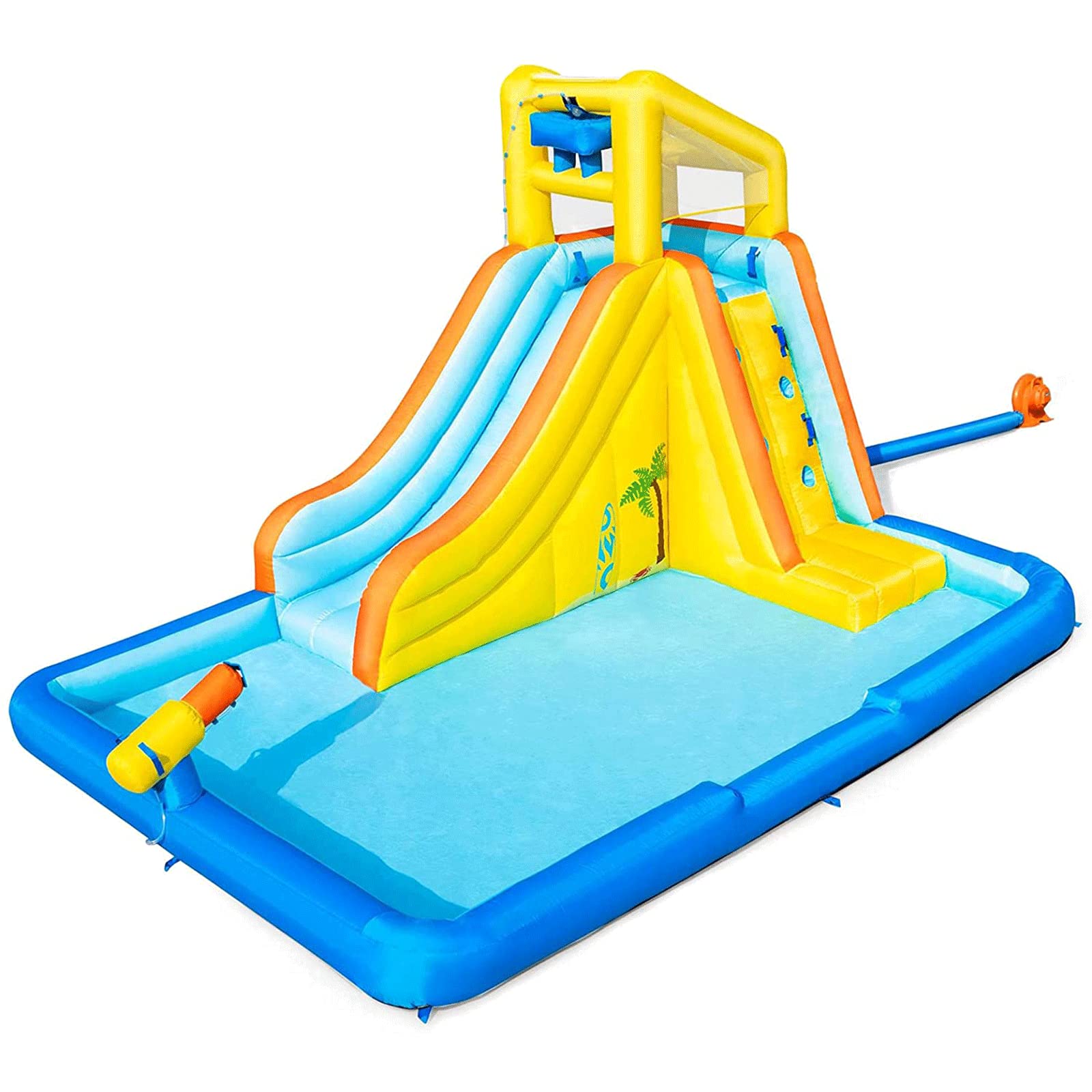 Thicken Bouncy Castle Inflatable Bounce House Full of Fun Water Pool Slide Activity Center Sets Up in Seconds Climbing Wall