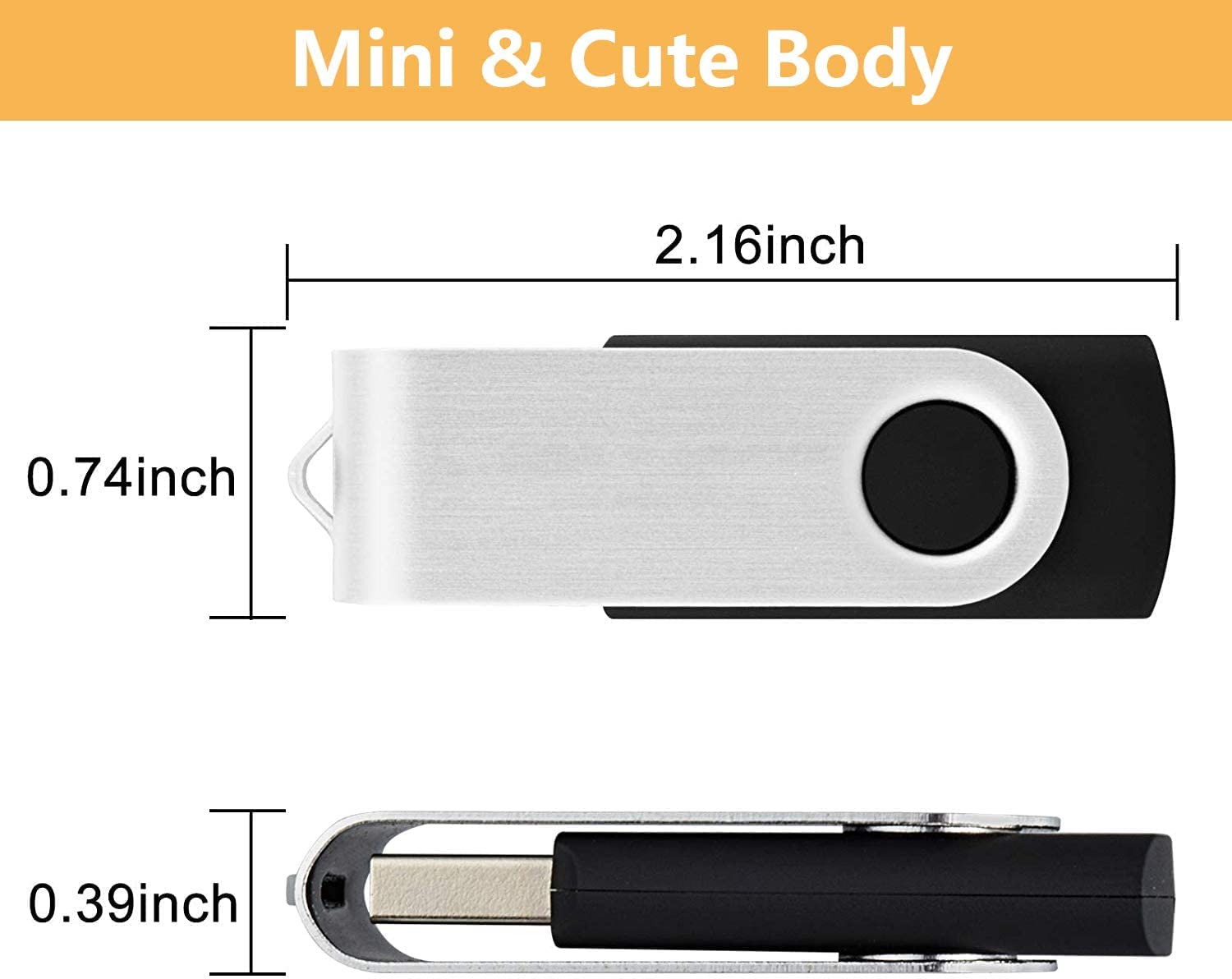 USB Flash Drive 32GB Thumb Drives 10 Pack, USB Memory Stick 32GB Flash Drive 2.0 Jump Drive