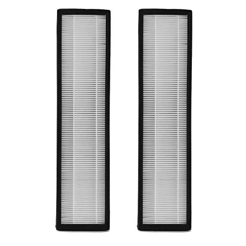Lhari True HEPA Replacement Filter E Size, Compatible with Idylis IAP-GG-125, FIL-GG-125 and Germguardian AC5000 Series FLT5000 Filter C, Pack of 2