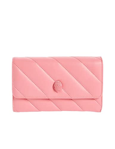Soho Drench Leather Wallet on a Chain/Crossbody Bag Pink