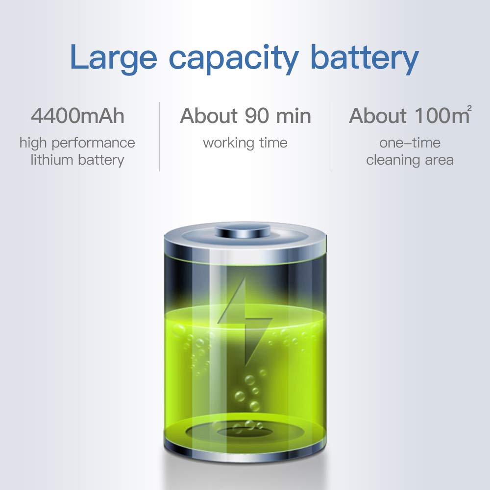 KONKA Robot Vacuum Cleaner and Mop, 1800Pa Strong Suction, Remote Control,Self-Charging,for Pet Hair,Hard Floor and Carpets,Ship from USA