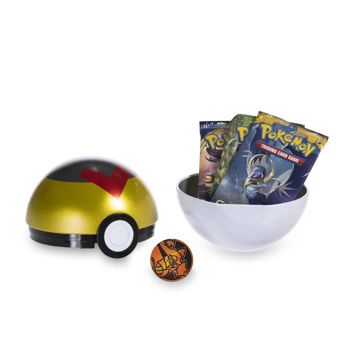 Pokemon Cards: 2022 Spring Gold Level Pokeball Tin