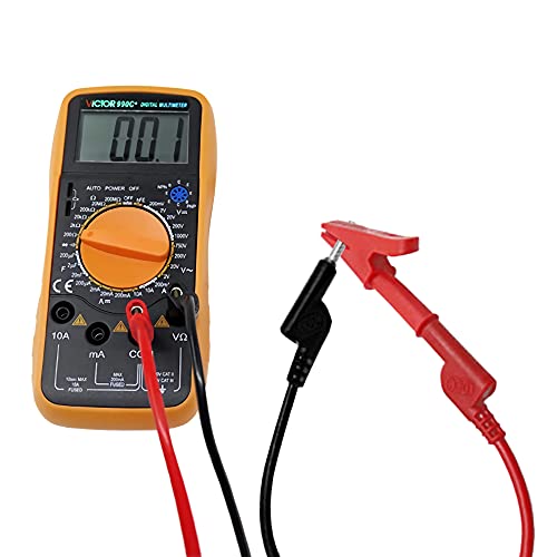 TALLSOCNE 5pcs 4mm Stackable Banana to Banana Plug Test Cable Lead Set,10pcs 4mm Socket Banana Jack Copper Alligator Clips, for Multimeter Leads, Electrical Test Leads 1000V/ Max 19A