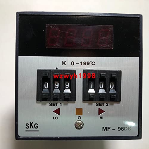 SKG digital display dual dial code SKG MF-96DS temperature controller MF-96DS K 199-399-999 MF-96DS PT100199-399 - (Color: MF-96DS K 399)