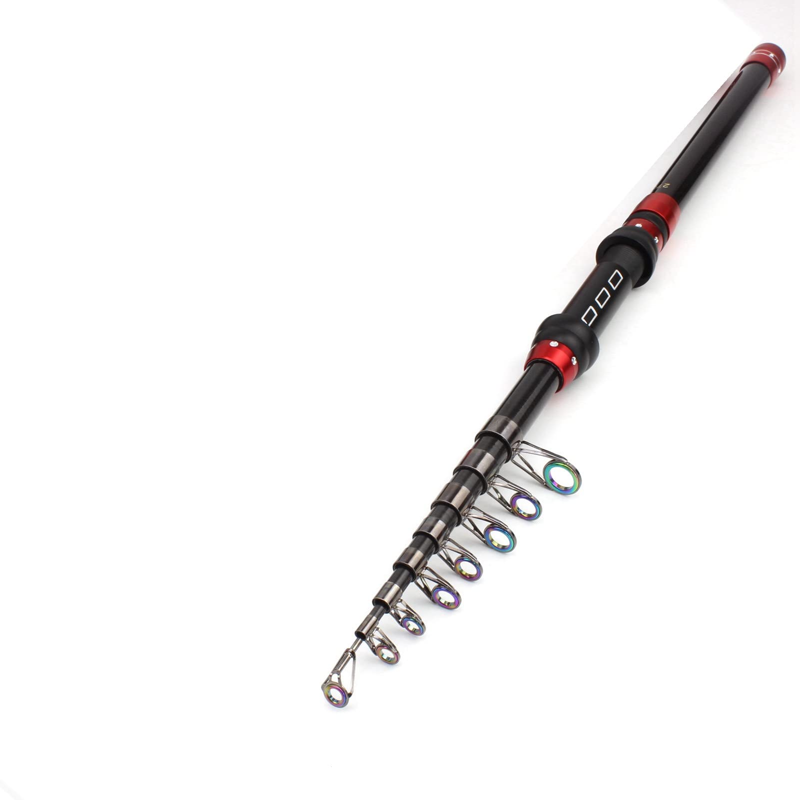 SEACHASER 3.0m Mini Ultra-Short Fast Telescopic Fishing Rod Long-Range Sea Rod Ceramic Ring Trout carp Spinning Rod