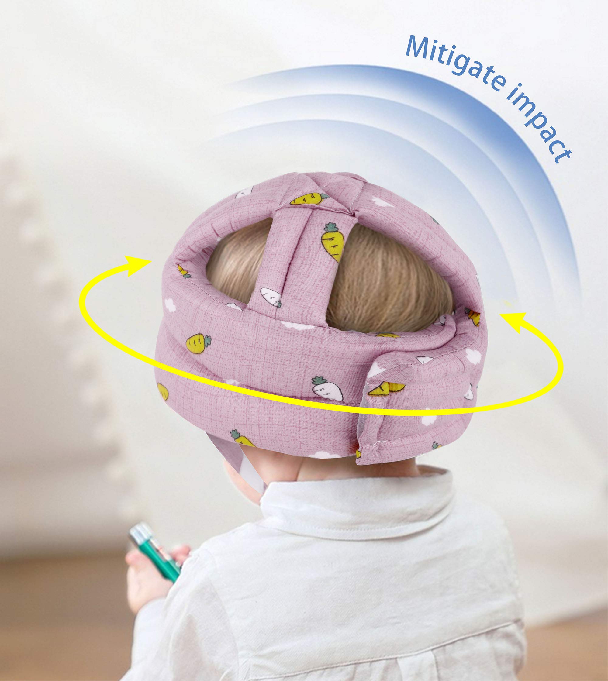 Simplicity Baby Infant Toddler No Bumps Safety Helmet Head Cushion Bumper Bonnet
