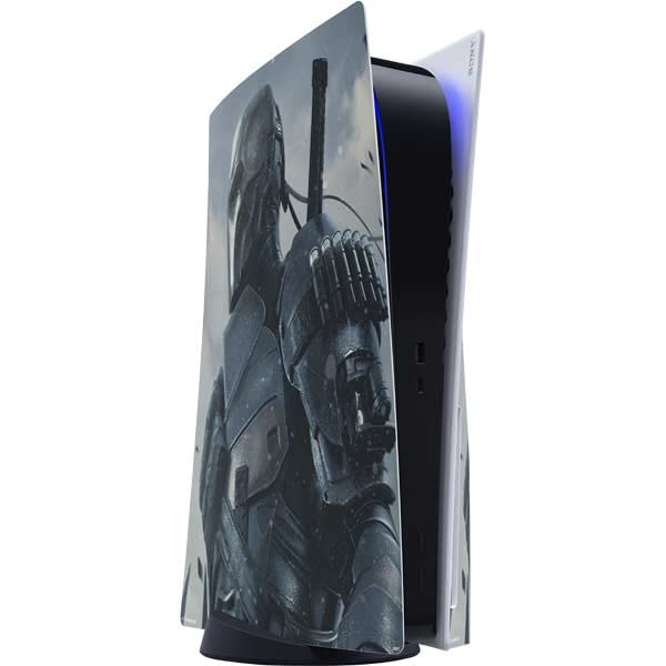 Skinit Decal Gaming Skin Compatible with PS5 Console - Officially Licensed Warner Bros Deathstroke Design