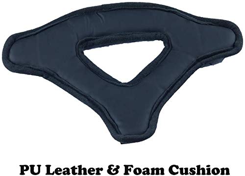 MASiKEN Unique Head Strap & Knuckle Straps & Head Cover for Oculus Quest Controller Grip Accessories, Controller Protector Covers Set, Shock-Resistant Sweatproof Lightproof (Black)
