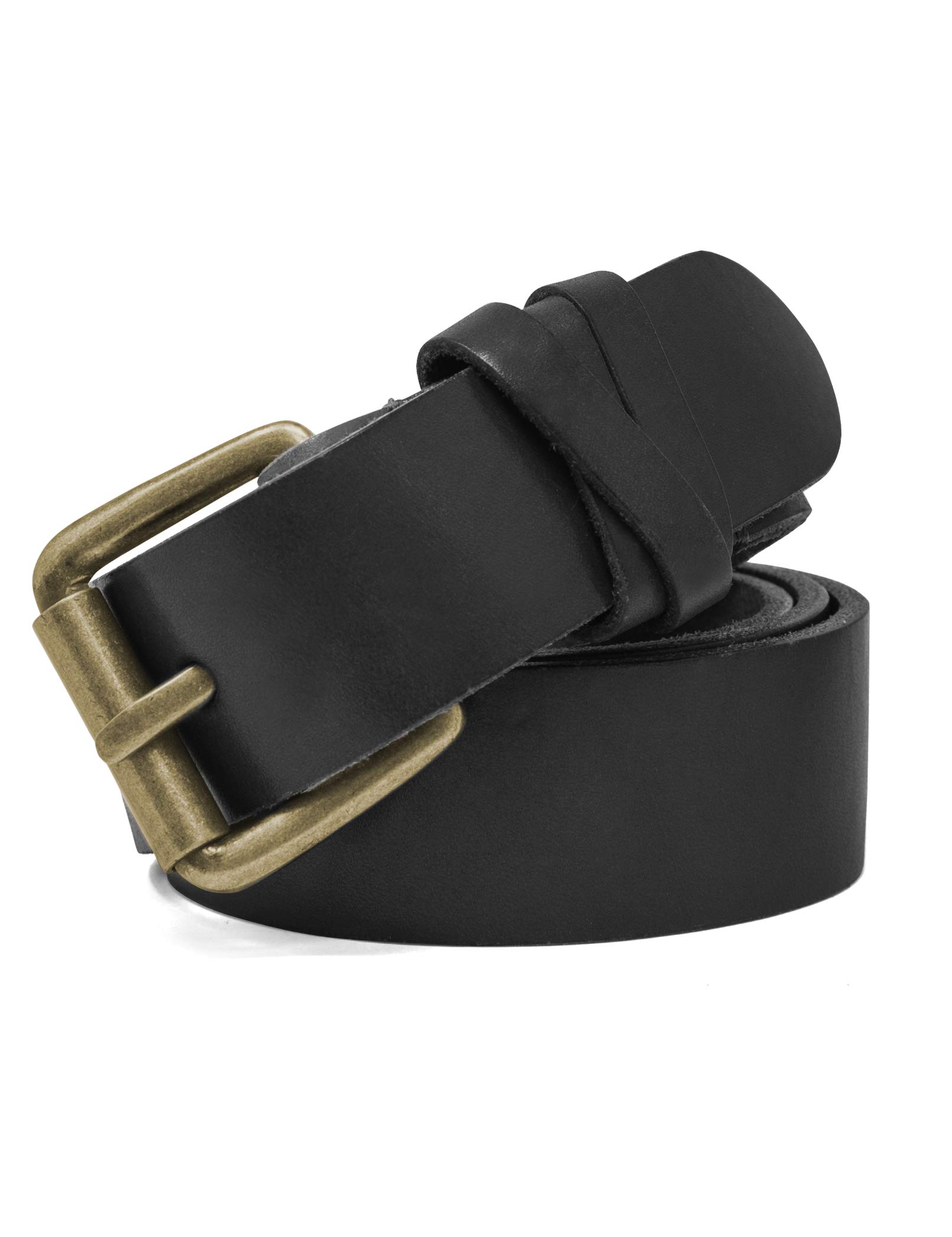 Timberland womens Casual Leather Belt for Jeans, Black (Criss Cross), Medium (33-39)