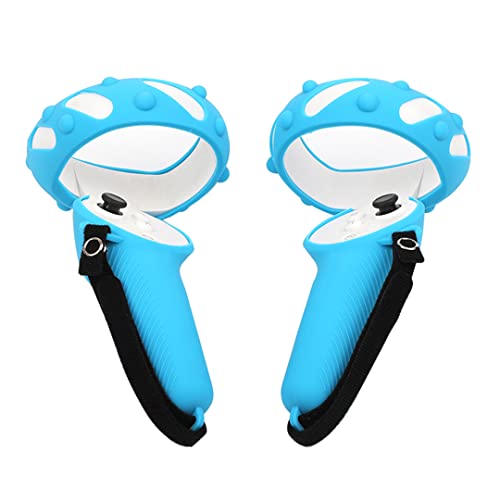 Silicone Cover for Pico Neo 3 VR Controller, Non-Slip Protective Cover Accessories (Blue)