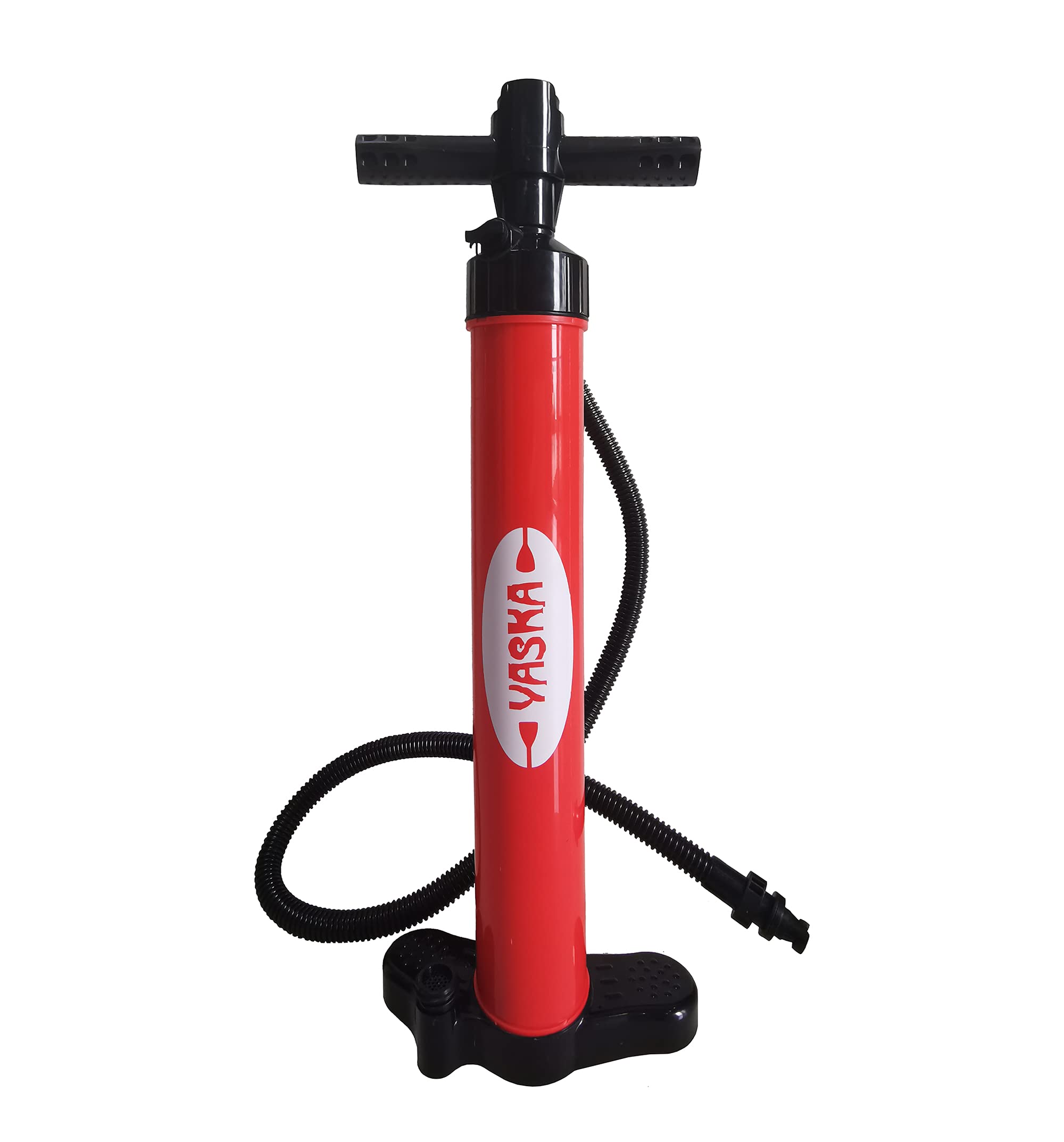 Klopxsup Double Action Hand Pump with Pressure Gauge for for All Inflatable Paddle Board and Inflatable Boat