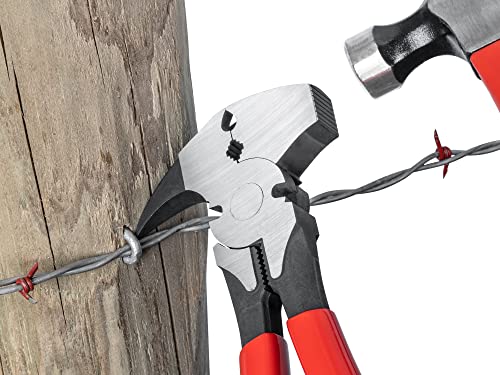 TEKTON 10-1/2 Inch Fencing Pliers | PSP10010