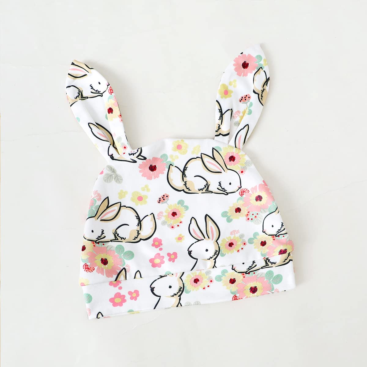 Singcoco Baby Girl Easter Day Outfit Easter Rabbit Clothes Happy Easter Bunny Bodysuit (Yellow, 12-18 Months)