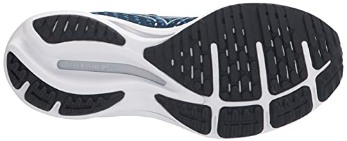 Mizuno Men's Wave Rider 25 | Neutral Support Running Shoe |Eco Friendly Materials | Imperial Blue | US 11